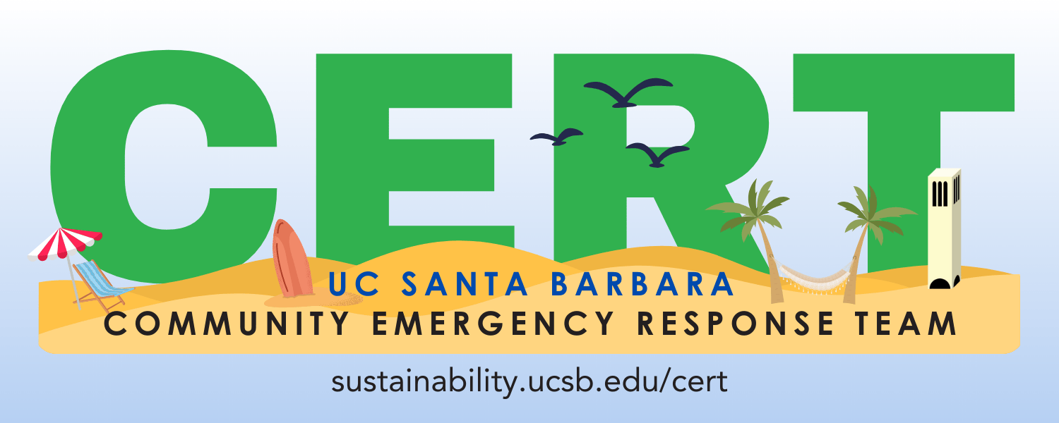 Community Emergency Response Team (CERT) | UC Santa Barbara ...